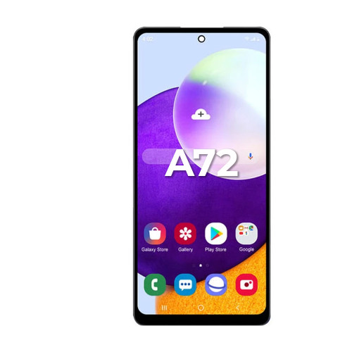 SAM A72 2021 A725 LCD With Touch +Frame Black Best Quality - WORLD CELLULAR