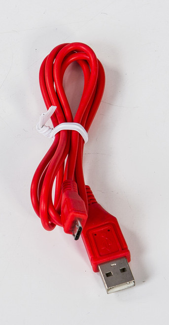 Micro Round USB Cable Red - WORLD CELLULAR
