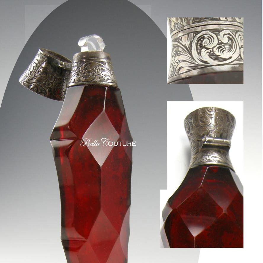 SOLD! - (ANTIQUE) Late 1700s Antique French Sterling Silver Perfume ...