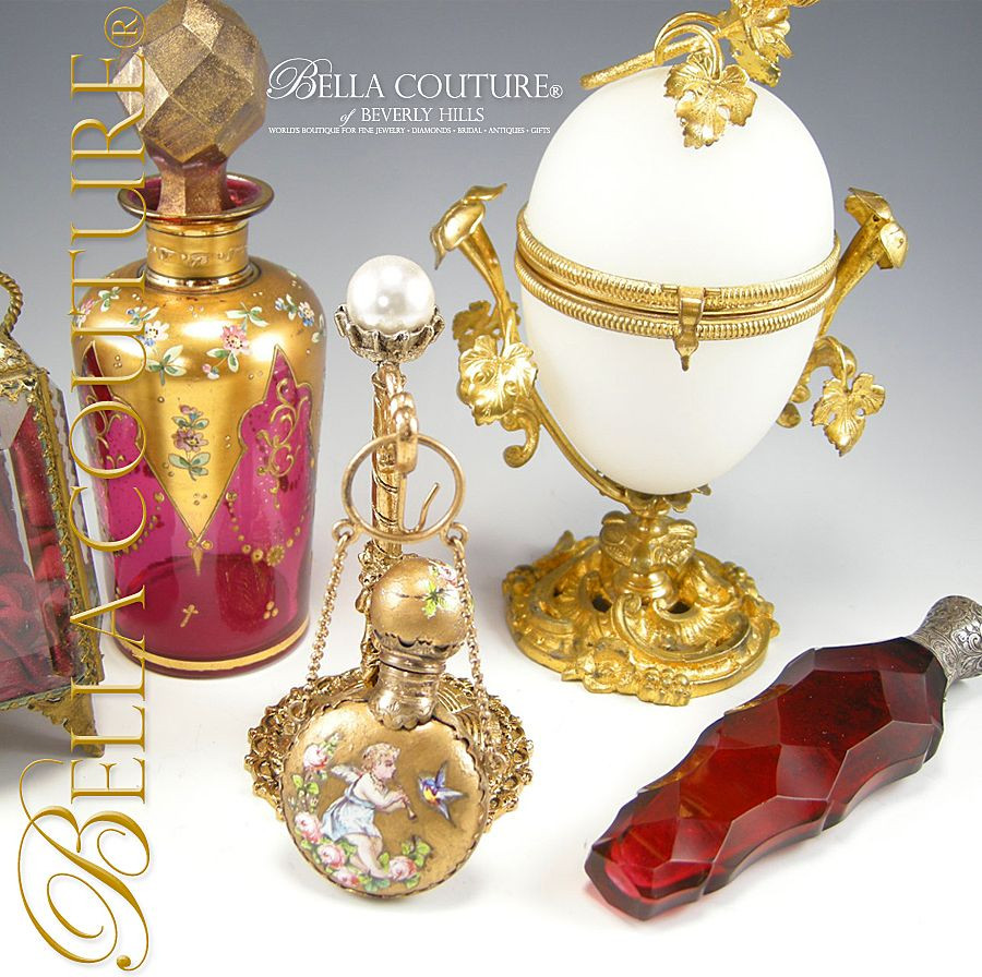 SOLD! - (ANTIQUE) Late 1700s Antique French Sterling Silver Perfume ...