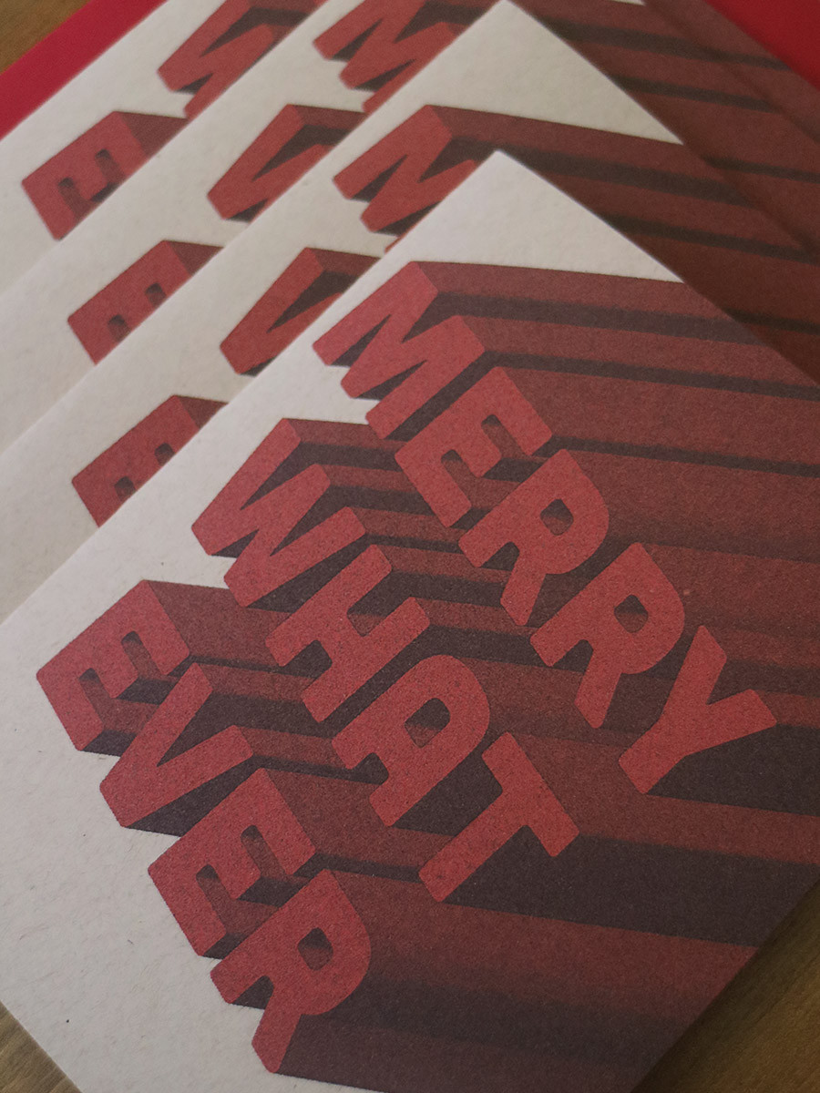 Merry Whatever cards | Earmark Social Goods