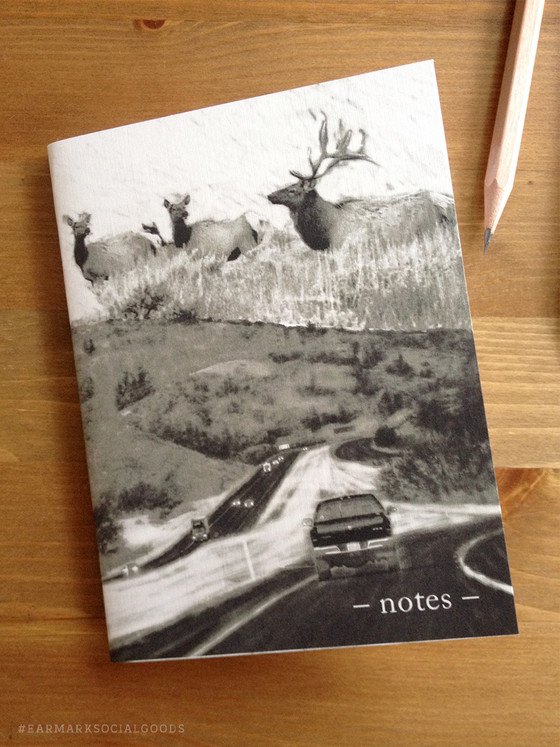 Open Road Pocket-Sized Notebook by Earmark Social Goods