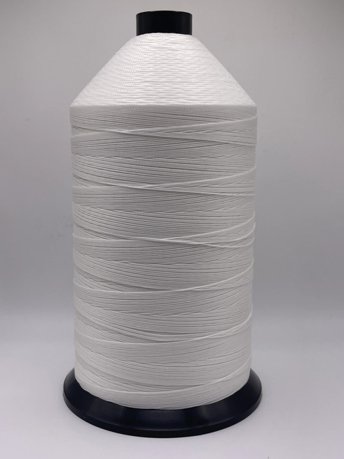 Case (12 Spools) of 207 Polyester Bonded White Thread 2 lb. Spool