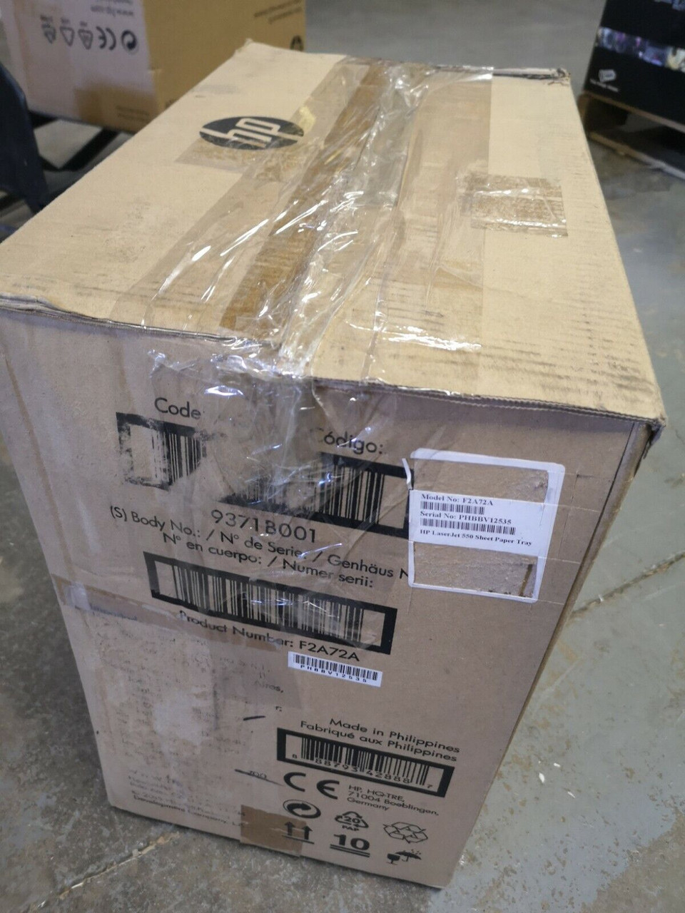 HP F2A72A LaserJet 550-Sheet Paper Tray