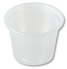 Plastic Portion Cups 0.75 OZ - 2500/CASE