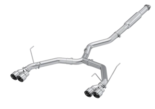 MBRP S4808304 3" Cat-Back, 2022 Subaru WRX 2.4L, Dual Split Rear, Quad ...