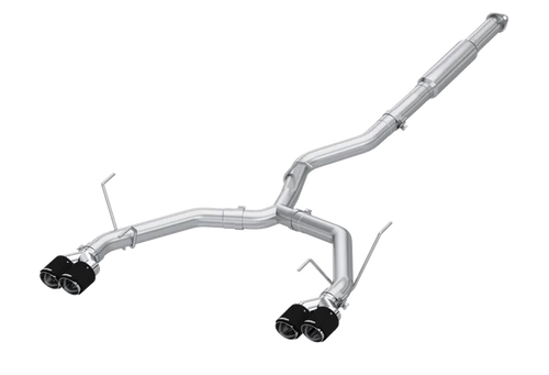 MBRP S48083CF 3" Cat-Back, 2022 Subaru WRX 2.4L, Dual Split Rear, Quad ...