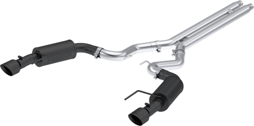 MBRP S7251BLK 3" Cat-Back, Dual Split Rear, 2024 Ford Mustang GT S650 5 ...