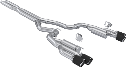 MBRP S72823CF 3” Cat-Back, Dual Split Rear w/ Quad Carbon Fiber Tips ...