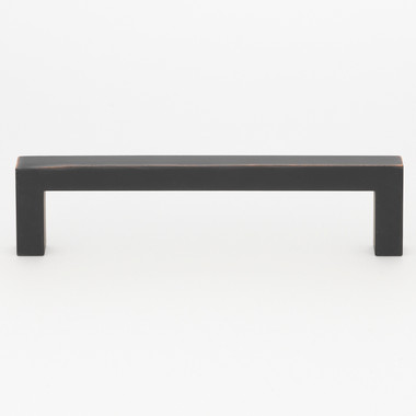 3-3/4 in. Center-To-Center Solid Square Bar Pull - 87226-ORB ...