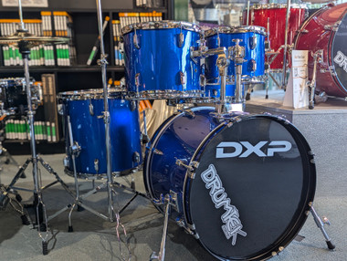 DXP Complete Beginner Package (20" Fusion - Metallic Blue)