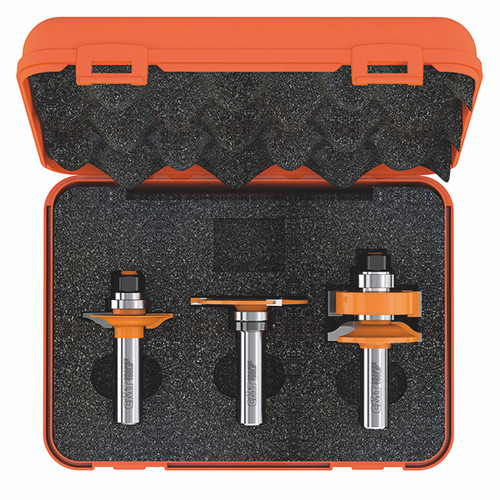 Best Glass Panel Router Bit Set | CMT 3 Piece Bit Set