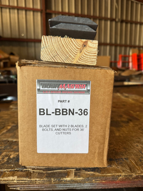 Bushmaster MX401-36SL Blade Set W/Nuts&Bolts