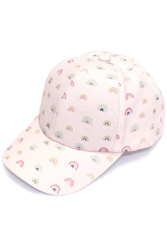 Rainbow Full Cap - Girly Accessories