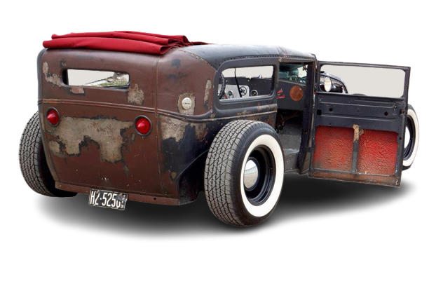 28-31 Ford Model A Sedan (Tudor) Sliding Ragtop 40"x70" - Legacy Products