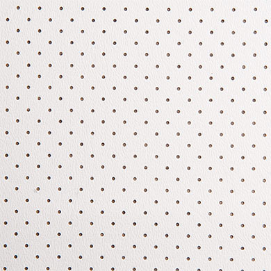 White Perforated Vinyl Headliner - Legacy Products
