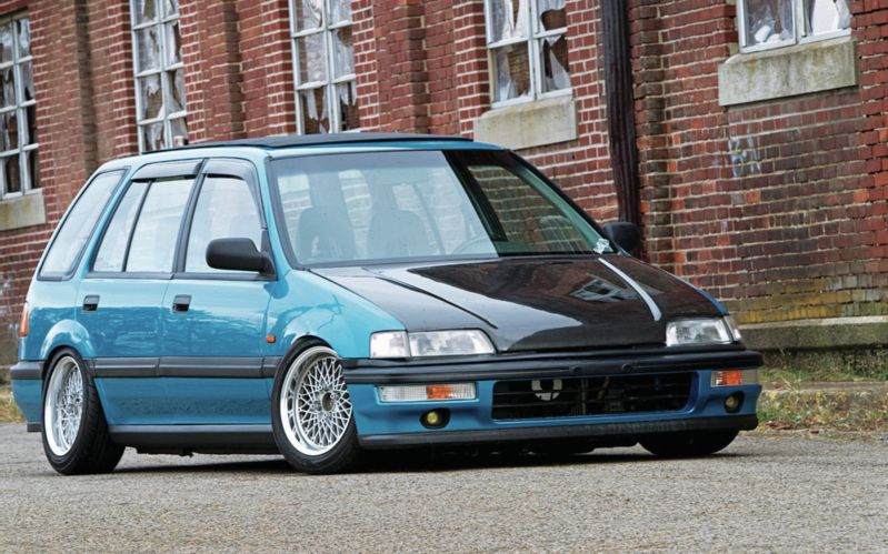 88-91 Honda Civic Wagon (Wagovan) Sliding Ragtop Folding Sunroof Kit ...