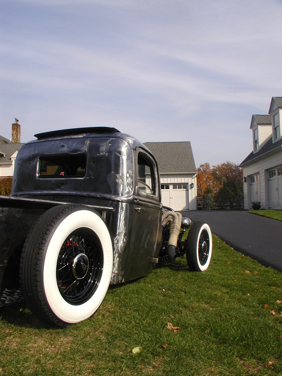 Rat Rod (Ratrod) Truck Sliding Ragtop 40"x25" - Legacy Products