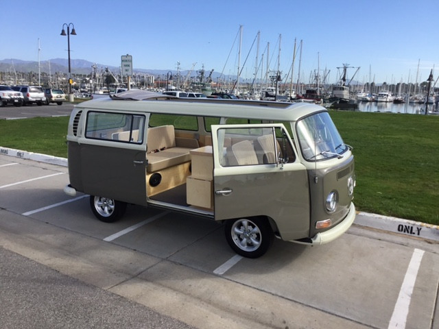 68-79 VW Bus 46"x100" Sliding Ragtop Folding Sunroof Kit - Legacy Products