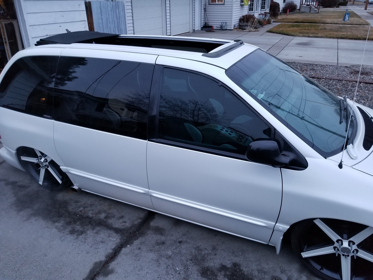 1996-2007 Dodge Caravan 35" x 70" Sliding Ragtop Folding Sunroof Kit ...