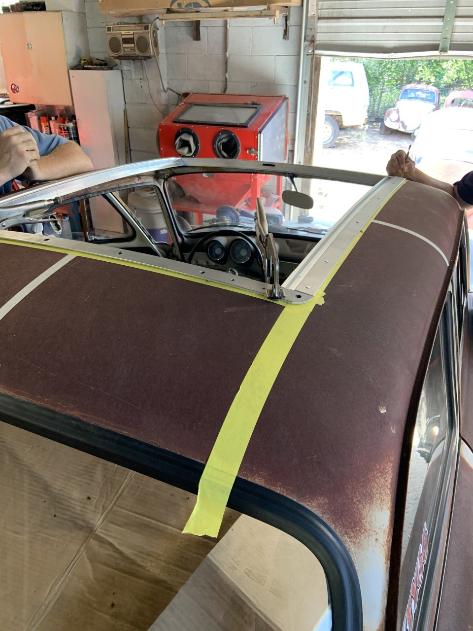 Volkswagen Type III Notchback Sliding Ragtop Kit - Legacy Products