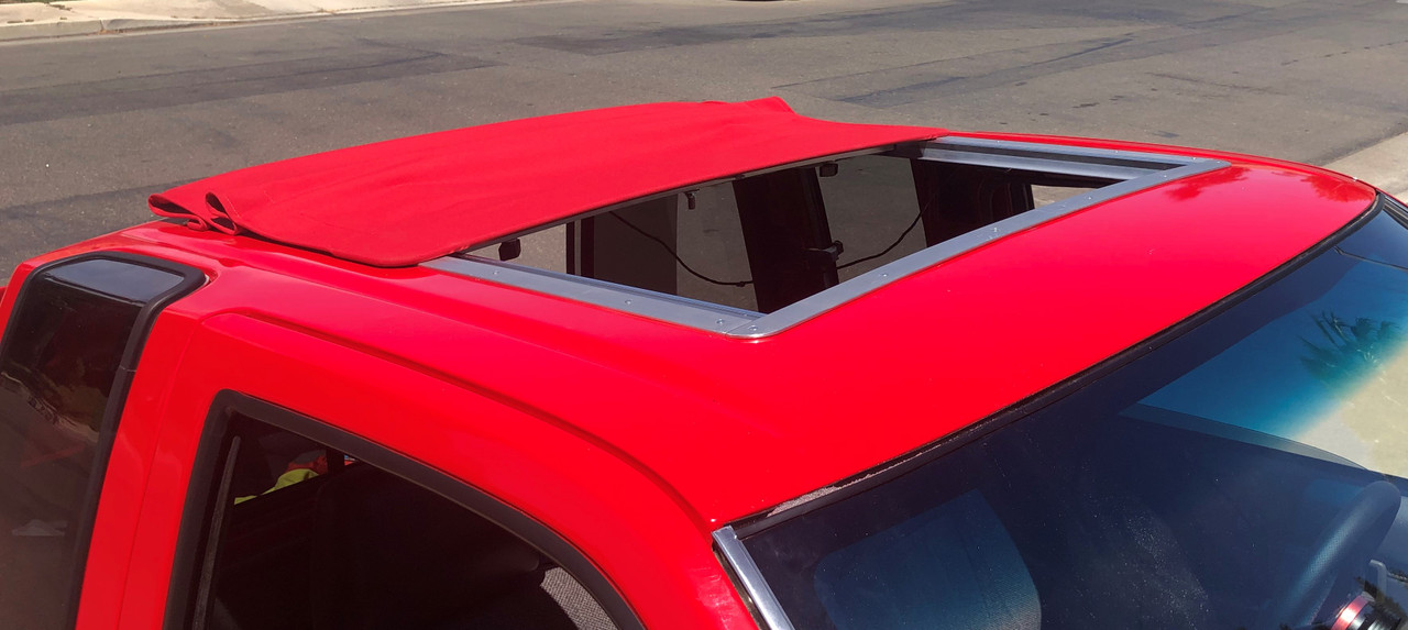 1986.5-1997 Nissan Hardbody Extended Cab Sliding Ragtop Sunroof Kit ...