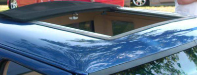 37" x 40" Sliding Ragtop Folding Sunroof Kit - Legacy Products
