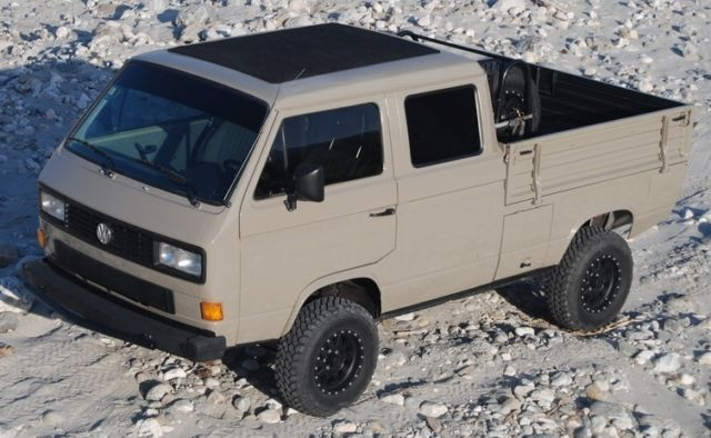 1979-1992 VW T2/T3 Doka (Vanagon) 46" x 50" Sliding Ragtop Folding ...