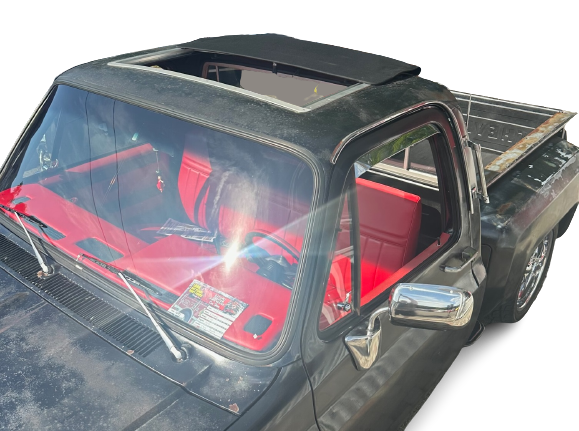 1973-1987 Chevy & GMC C10 Truck 44" x 24" Sliding Ragtop Folding ...