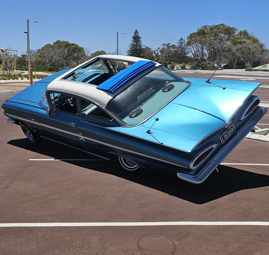 1959-1960 Chevy Belair & Impala 44" x 55" Sliding Ragtop - Legacy Products
