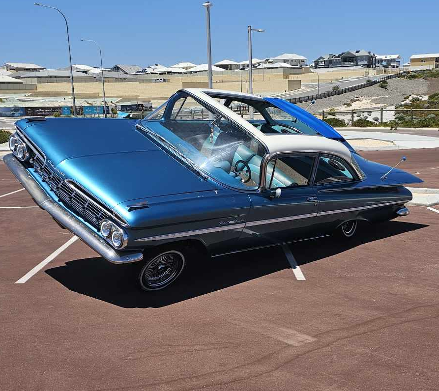 1959-1960 Chevy Belair & Impala 44" x 55" Sliding Ragtop - Legacy Products