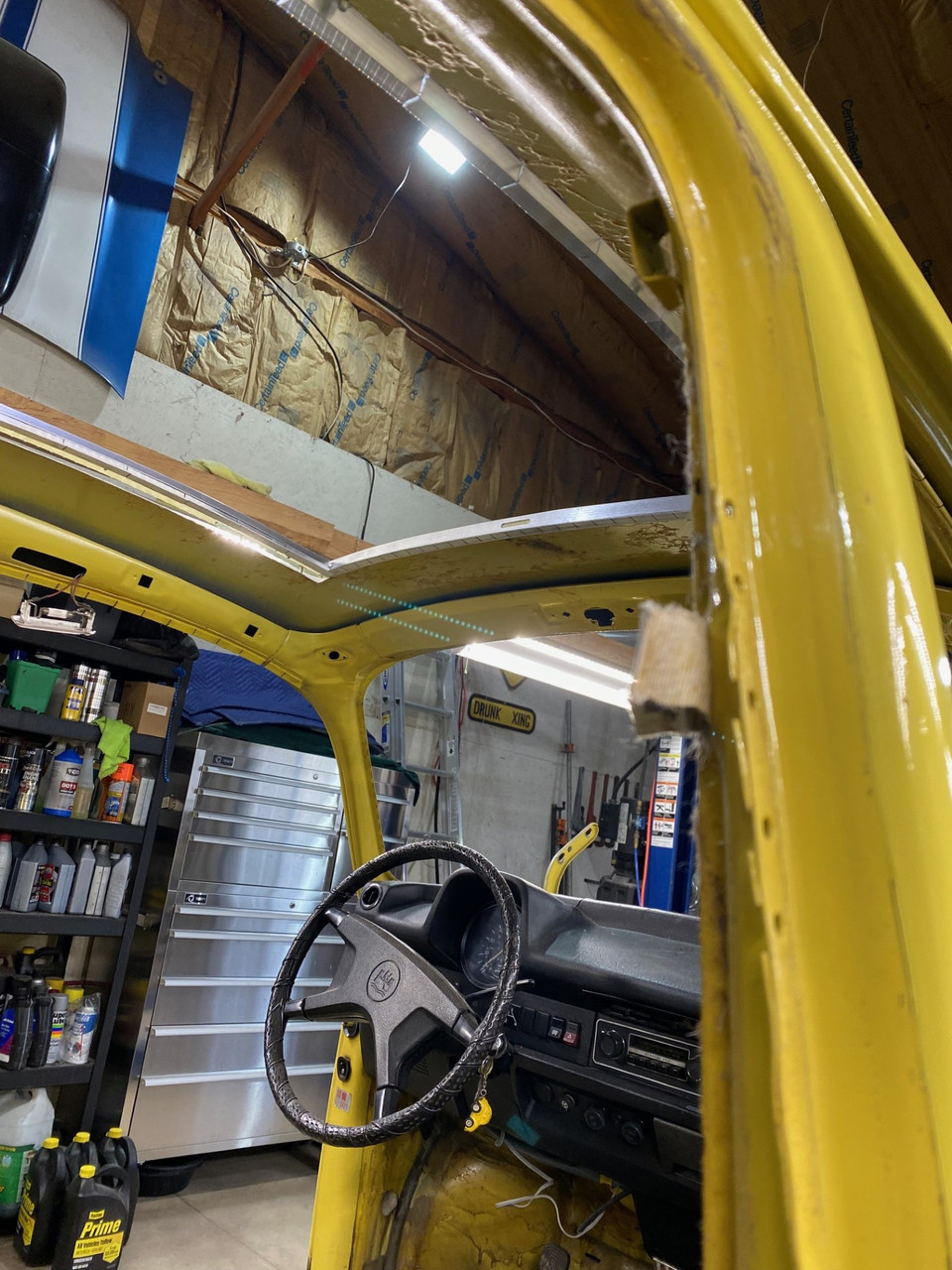 VW Beetle 35" x 40" Sliding Ragtop Folding Sunroof Kit (New Style ...