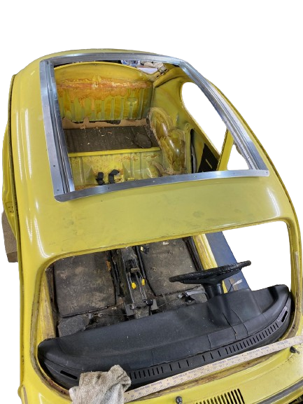 VW Beetle 35" x 40" Sliding Ragtop Folding Sunroof Kit (New Style ...