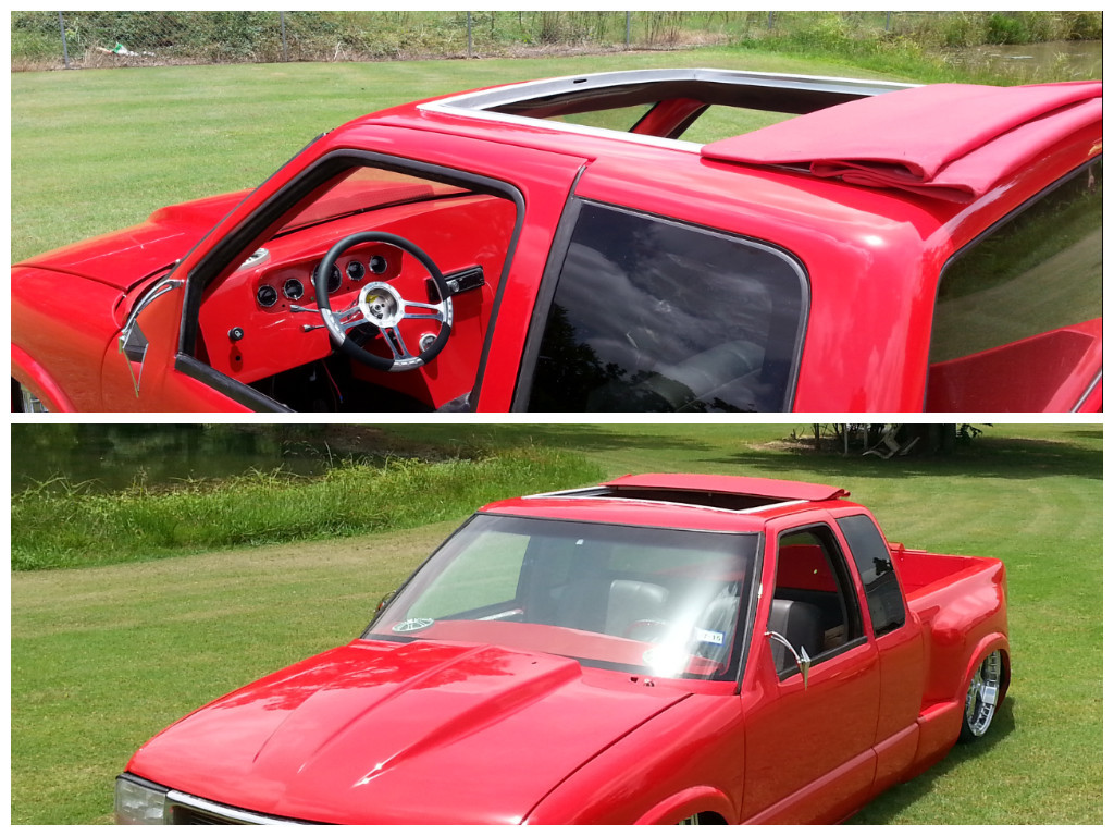 40" x 35" Sliding Ragtop Folding Sunroof Kit - Legacy Products