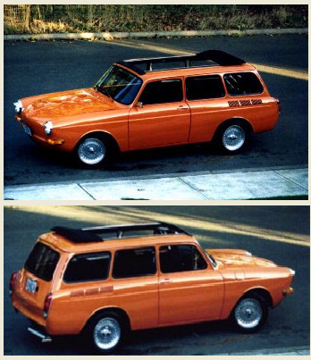 VW Squareback Sliding Ragtop - Legacy Products