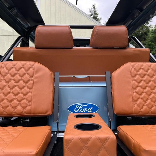 1966-1977 Ford Bronco Sliding Ragtop Folding Sunroof Kit - Legacy Products