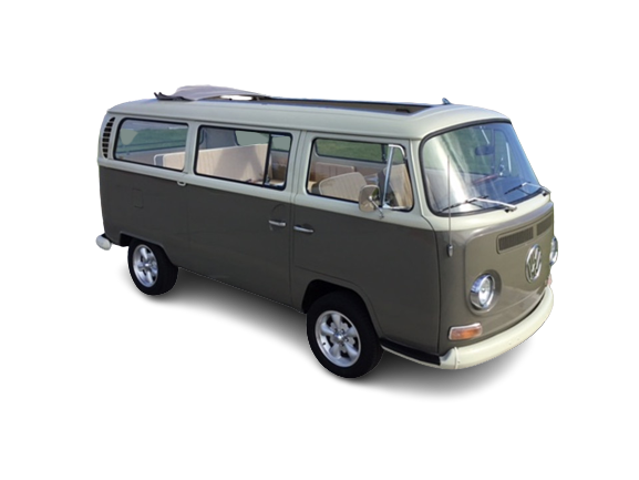 68-79 VW Bus 46"x48" Sliding Ragtop Folding Sunroof Kit - Legacy Products
