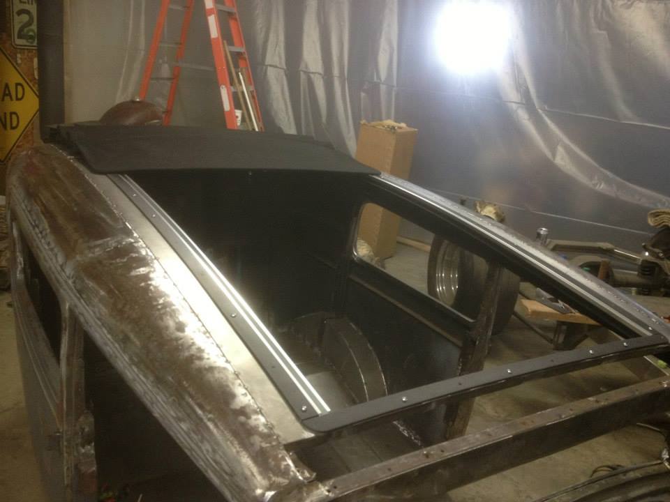 Model A Sliding Ragtop Retrofit. - Legacy Products