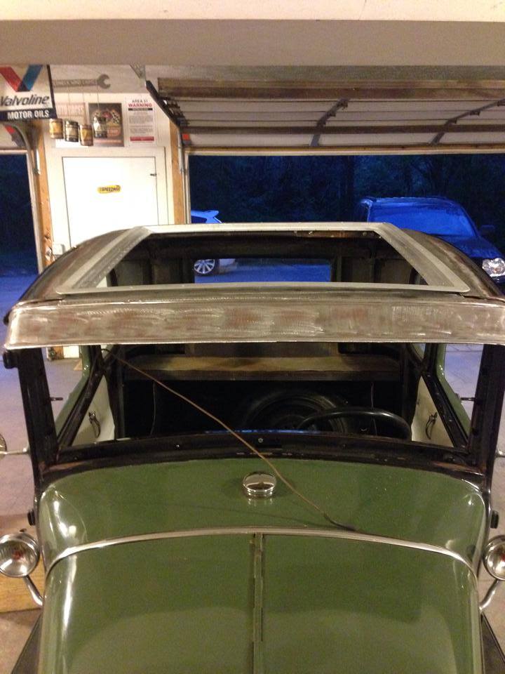 Model A Sliding Ragtop Retrofit. - Legacy Products