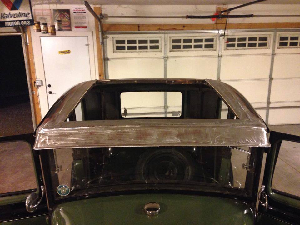 Model A Sliding Ragtop Retrofit. - Legacy Products