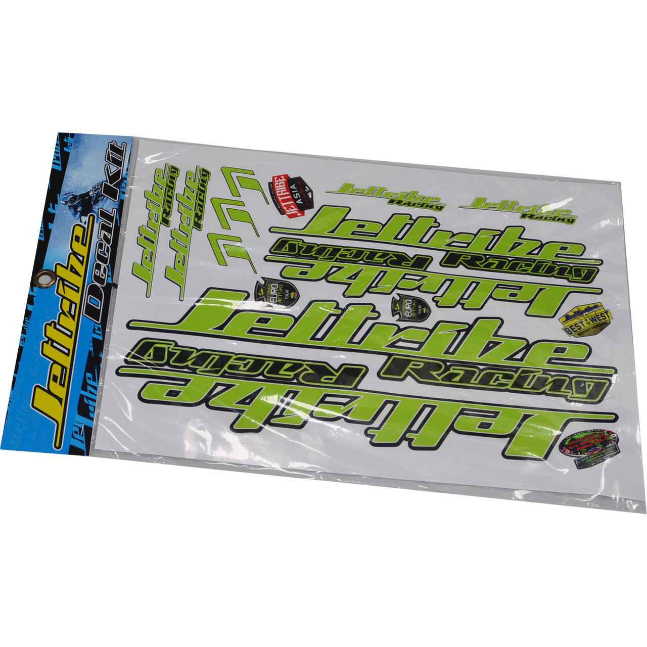 Decals - 12 X 18 - Green PWC Jetski Ride & Race Accessories