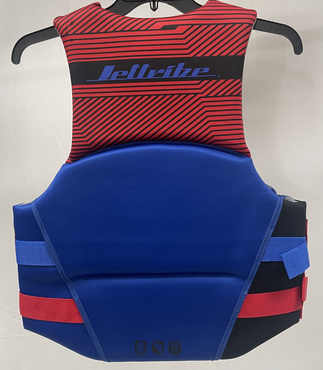 Neoprene Side Entry Vest | Blue/ Red (Small) - Jettribe