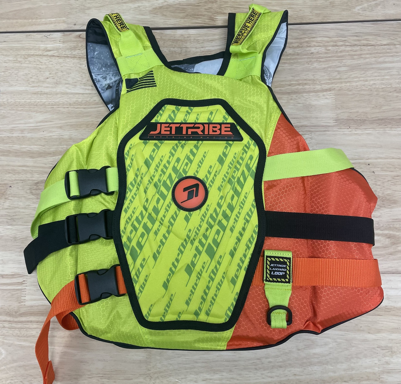 RS.25 Side Entry Impact Vest (Green/ Orange) Version 2 **2025 SERIES ...