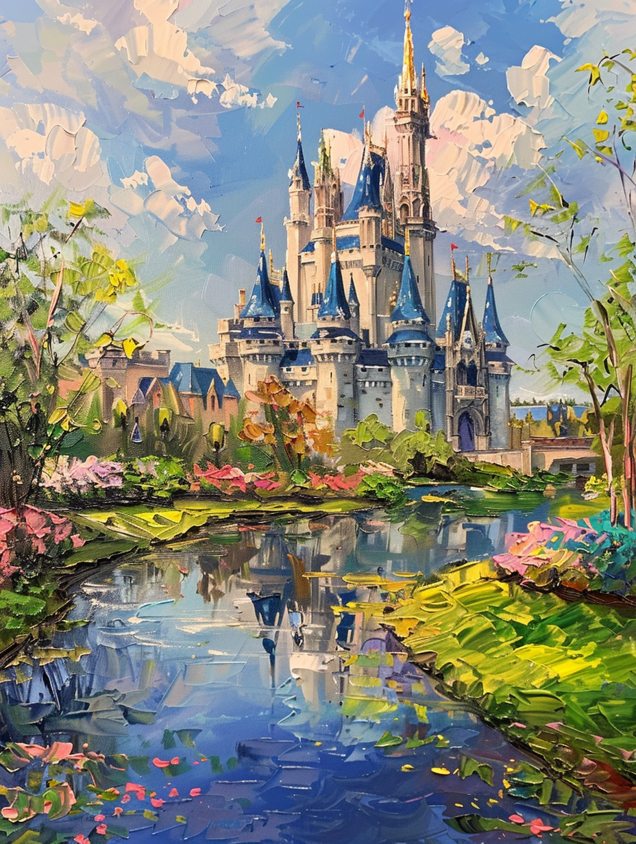 Paint by Numbers - 40x50cm - Made to Order - Castle