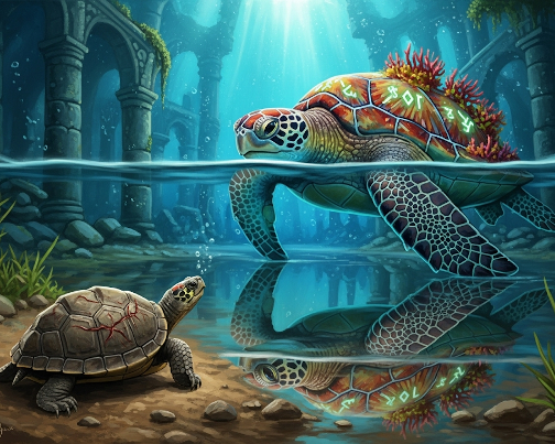 Paint by Numbers - 40x50cm - Made to Order - Shell of Legends