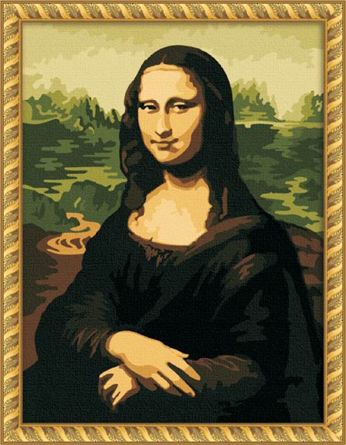 Painting by Numbers - 30x40cm - Mona Lisa
