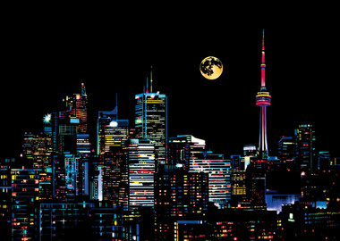 Scratch Painting - Canada