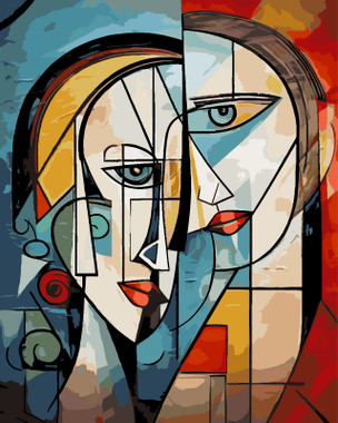 Made to Order Paint by Numbers Kit - 40x50cm - Picasso Style 23
