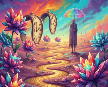 Paint by Numbers - 40x50cm - Made to Order - The Garden of Melted Hour ...