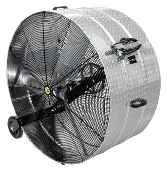 J&D DIAMOND BRITE™ PORTABLE DRUM FAN | Factory Fans Direct 888-849-1233